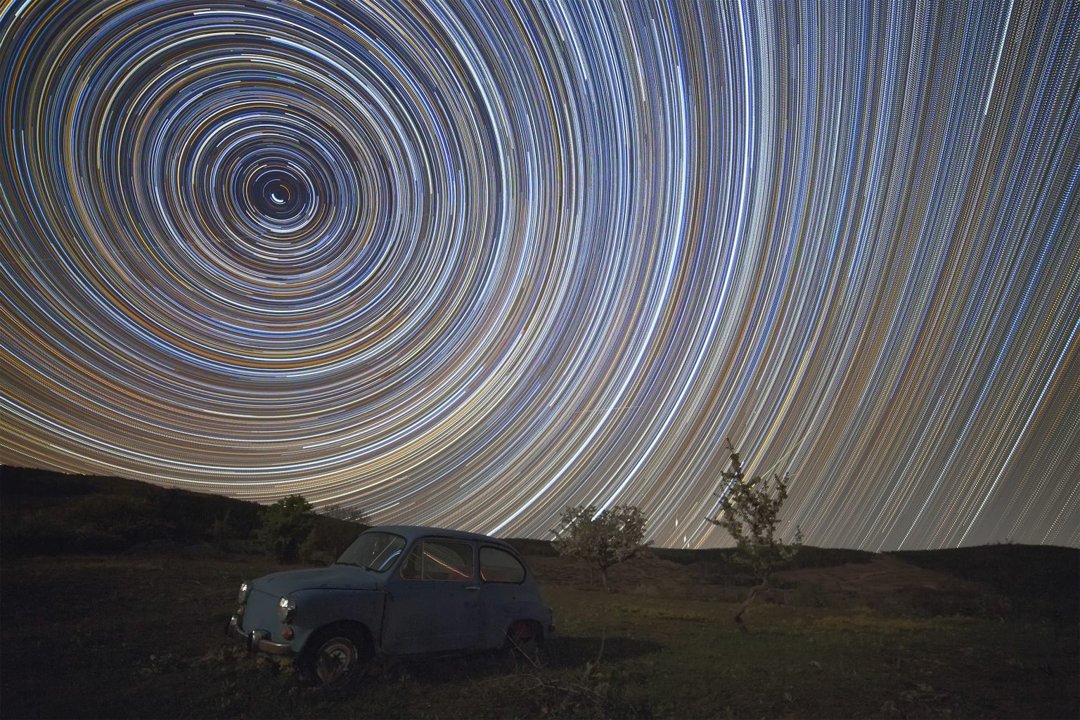 Circumpolar Star Trails – Astrophotography
